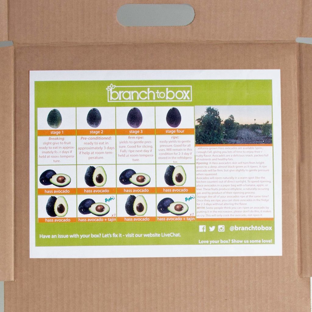 Avocado Box - Branch to Box